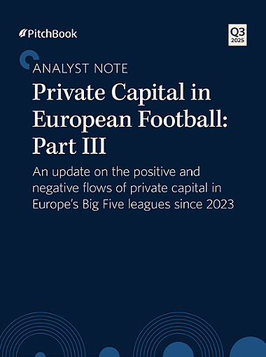 News & Analysis driven by the PitchBook Platform | PitchBook