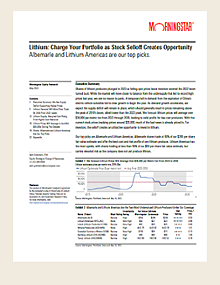 Q2 2023 Lithium: Charge Your Portfolio as Stock Selloff Creates ...