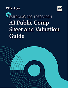 Q2 2025 AI Public Comp Sheet and Valuation Guide | PitchBook