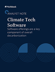 Q4 2024 PitchBook Analyst Note: Climate Tech Software | PitchBook