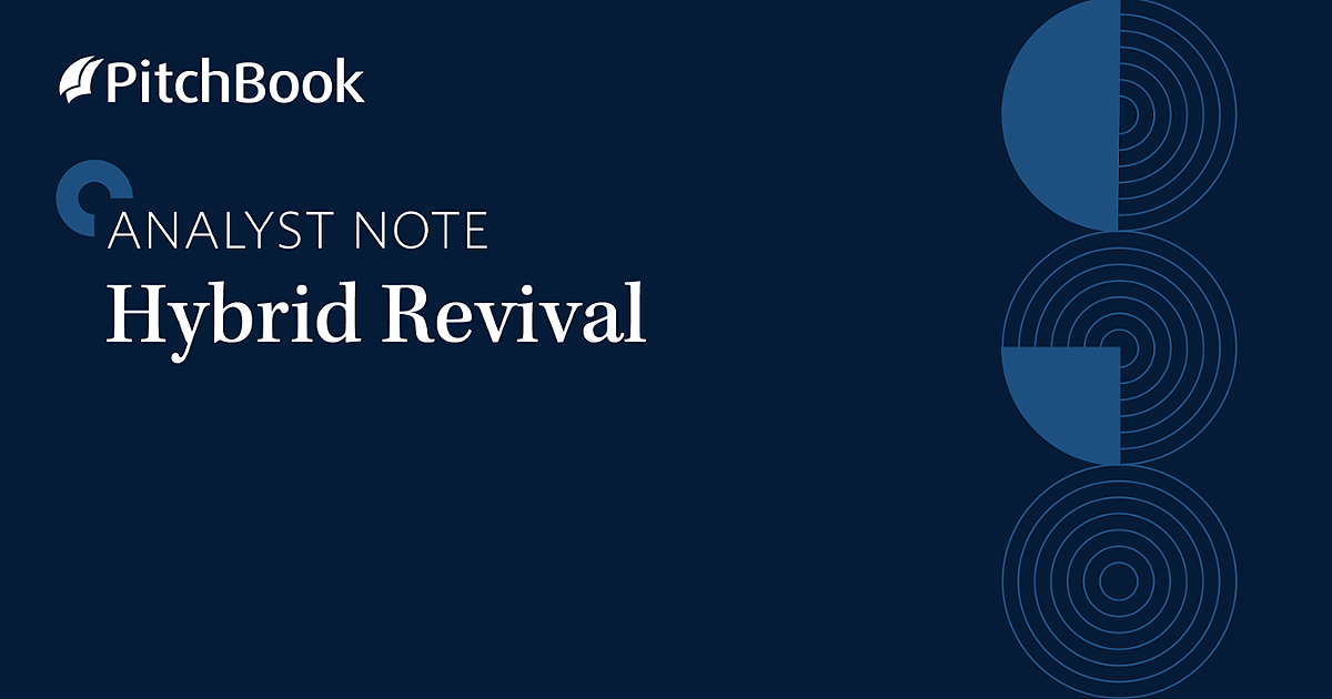Q4 2024 Pitchbook Analyst Note Hybrid Revival Pitchbook