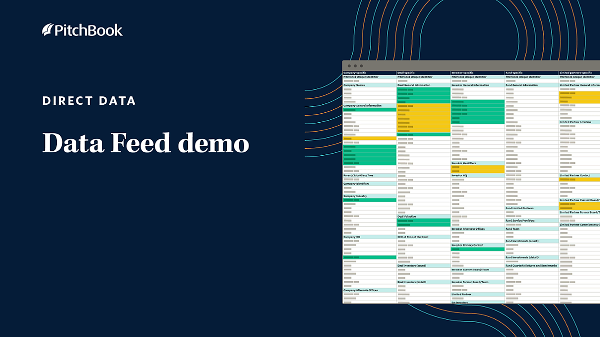 Video: Data Feed demo | PitchBook